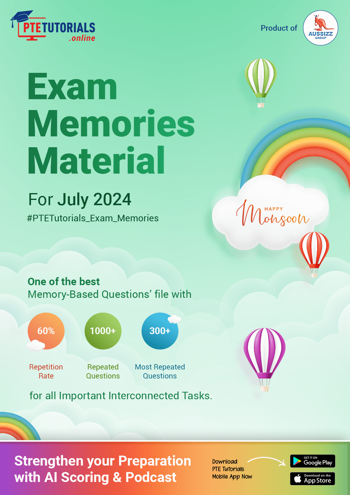 Free PTE-A Exam Memories & Repeated Materials for This Month | PTE ...