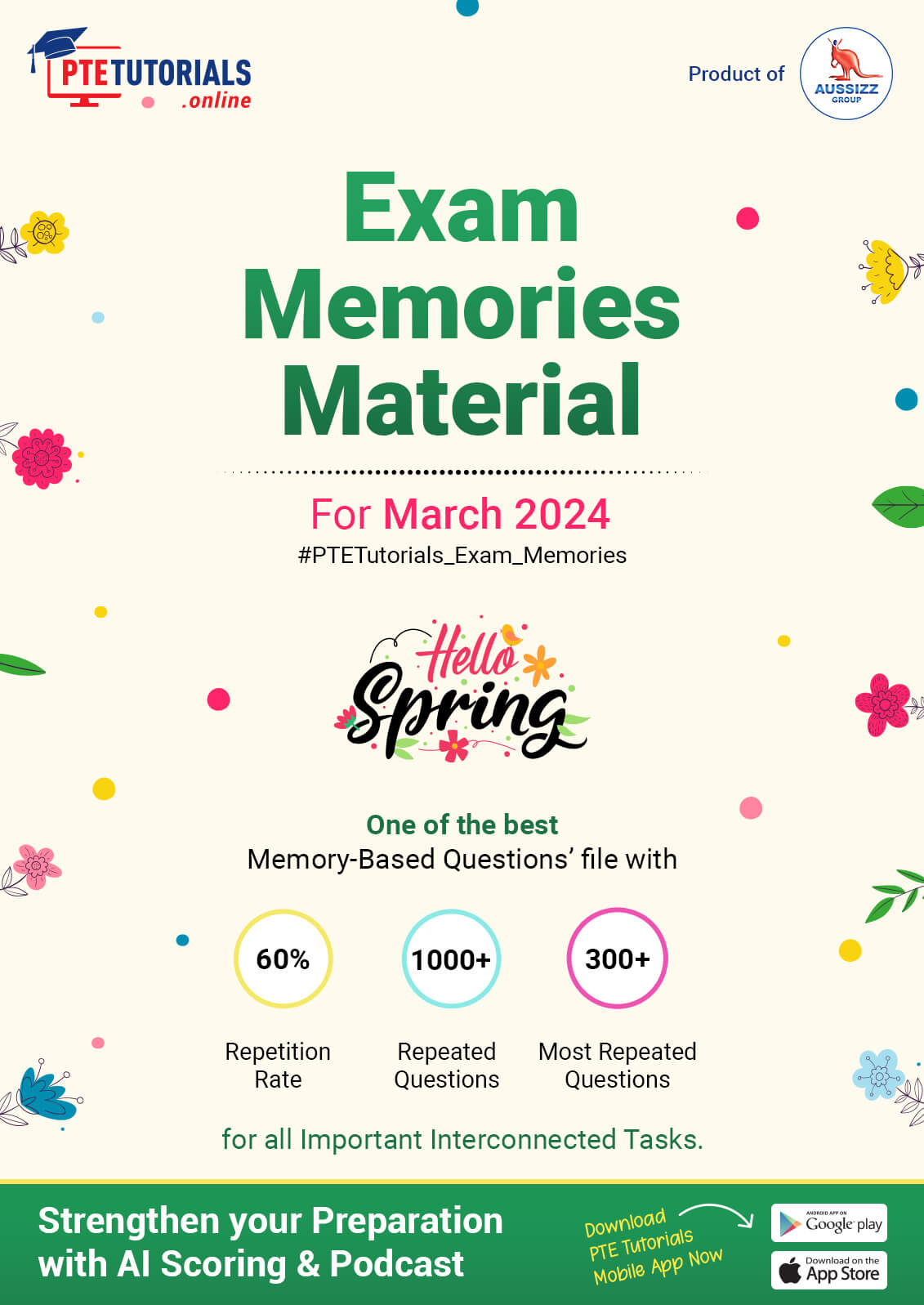 Free PTE-A Exam Memories & Repeated Materials for This Month | PTE ...