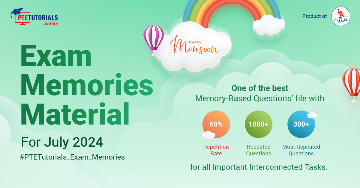 Free PTE-A Exam Memories & Repeated Materials for This Month | PTE ...