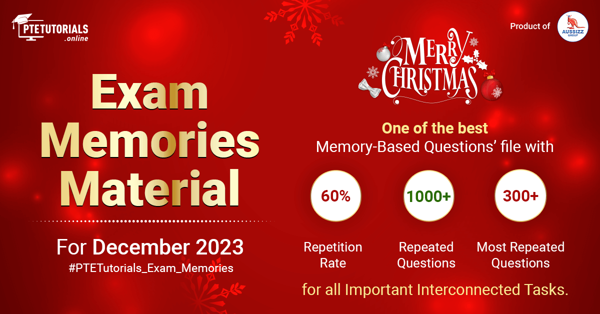 Free PTE-A Exam Memories & Repeated Materials for This Month | PTE ...